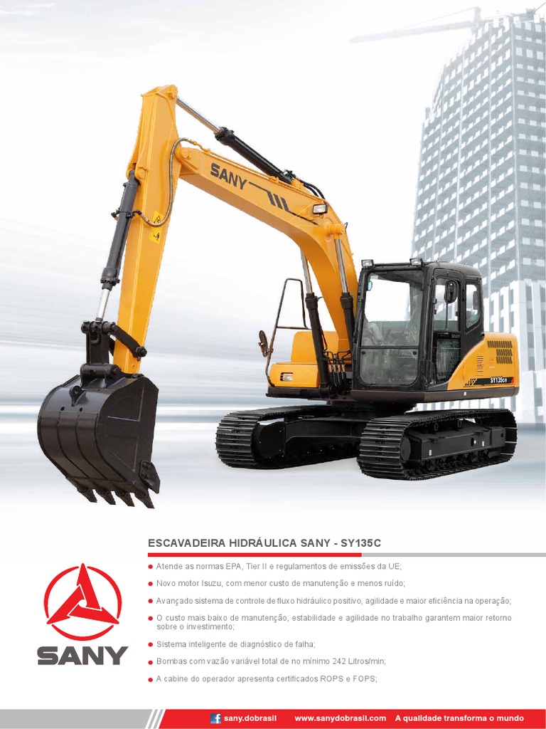 Sany - SY135C | PDF