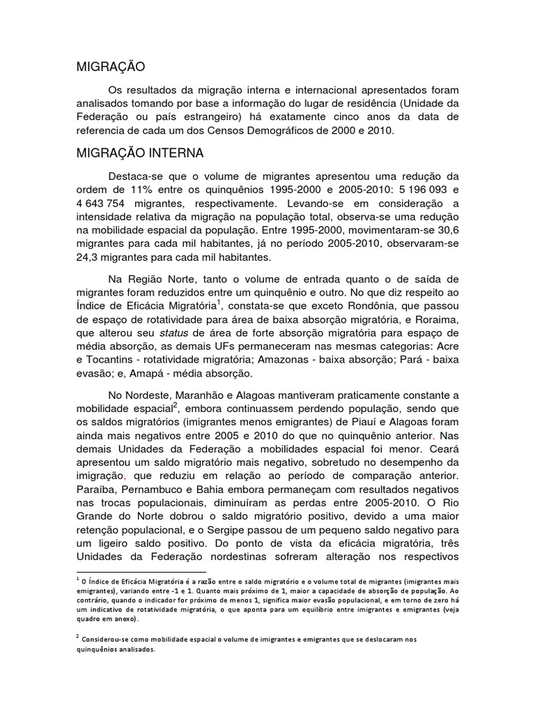 Errata Migracao | PDF | Migração humana | Imigração Errata Migracao | PDF | Migração humana | Imigração