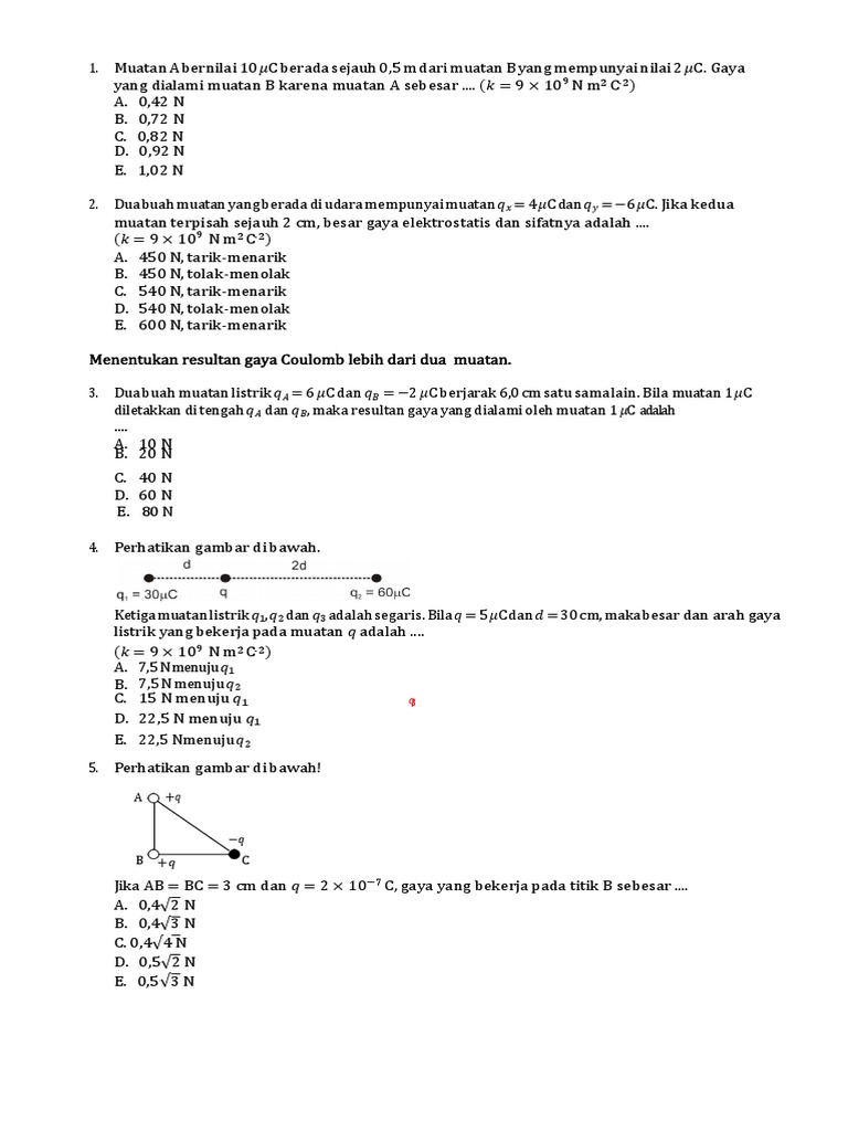 Listrik Statis Ok | PDF