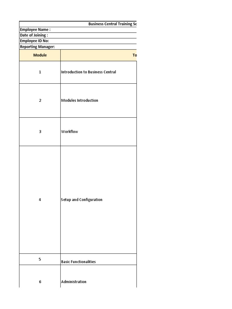 Training Schedule Trainee - v0.1 | PDF | Systems Engineering | Computing