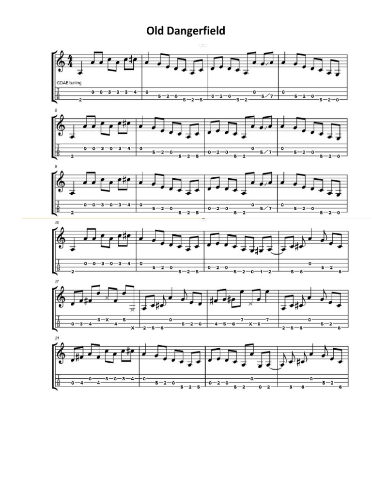 Old Dangerfield | PDF