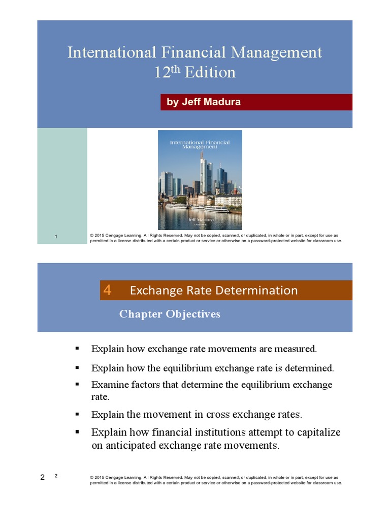 Topic 3. P1 - Ch4 - Exchange Rate Determination | Download Free PDF ...