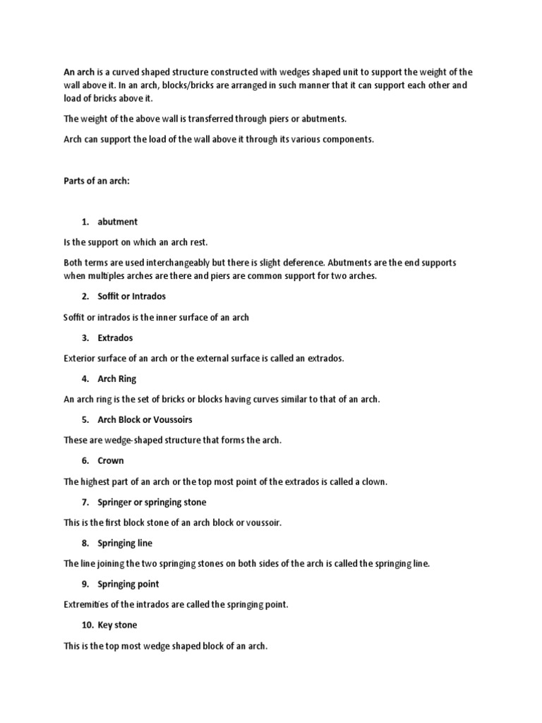 Arch Notes | Download Free PDF | Architectural Elements | Architectural ...