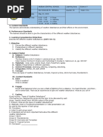 Lesson Plan Weather Disturbances | PDF | Monsoon | Thunderstorm