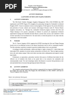 Market Scoping Checklist Template | PDF