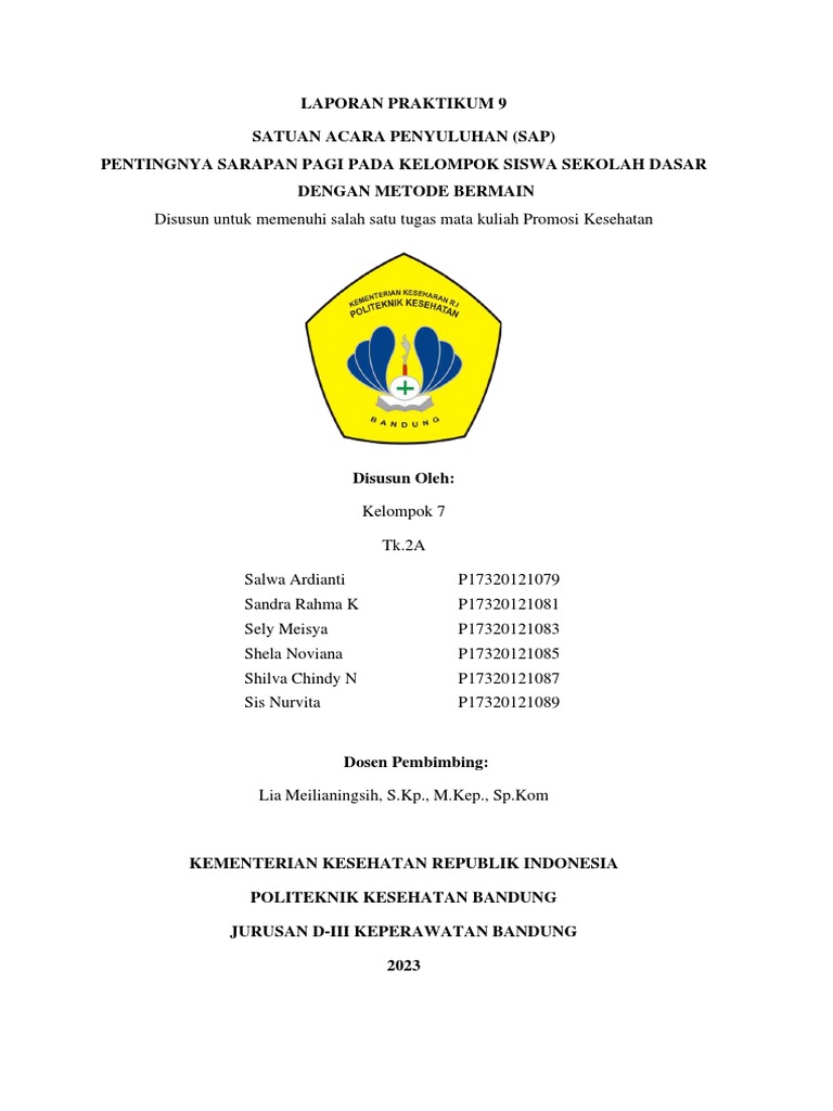 Laporan Praktikum 9 - 2A - Kelompok 7 | PDF