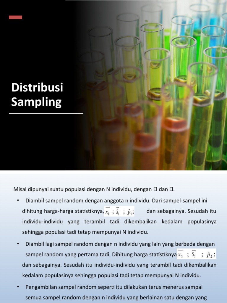 Distribusi Sampling | PDF