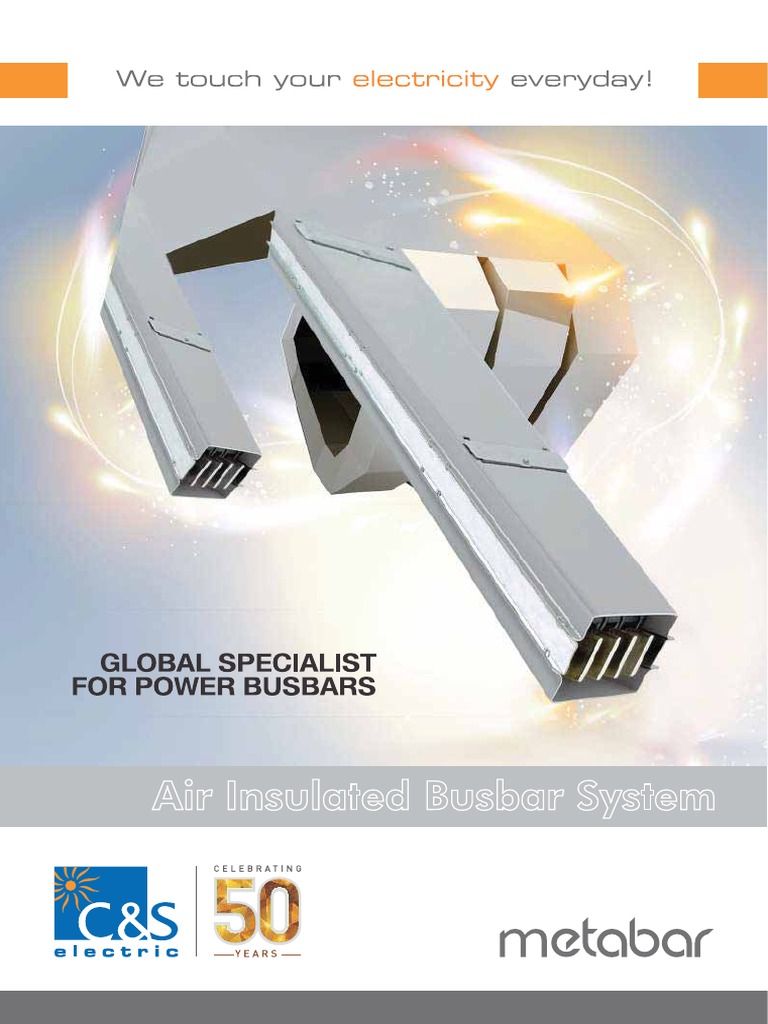 Air Insulated Busbar System - Metabar | PDF