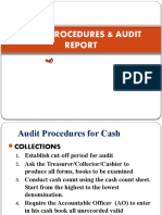 Sample Audit Program - Cash Disbursing Officers | PDF | Audit | Credit Card
