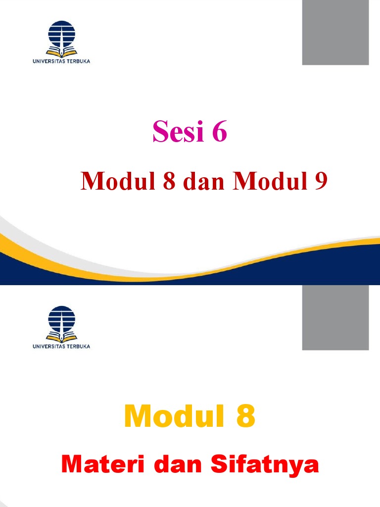 MATERI 6 - Modul 8 Dan 9 Konsep Dasar IPA SD | PDF