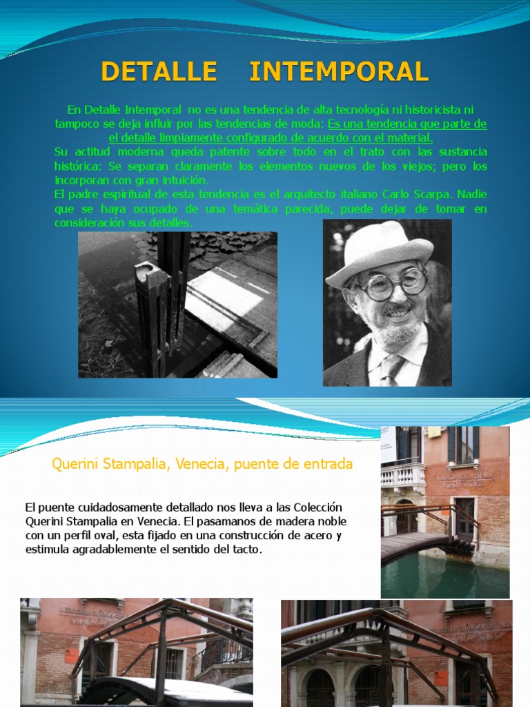 Detalle Intemporal | PDF | Ventana | Venecia