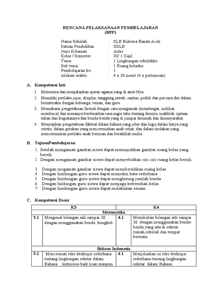 RPP Bu Era Buat PPT PRINT | PDF