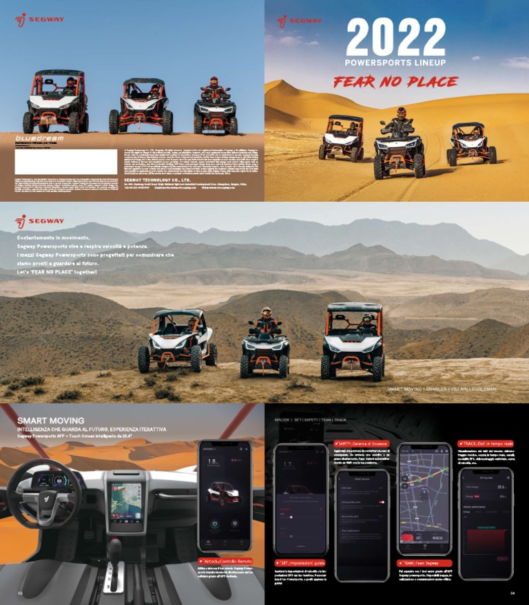 Segway Powersports Brochure 2022 - Italiano - WEB | PDF | Personal ...