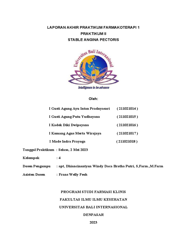 Farter 1 ANGINA | PDF