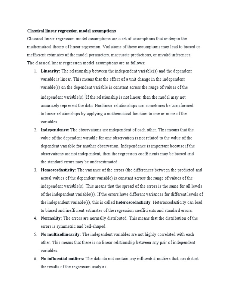 Chapter 3 | PDF | Regression Analysis | Linear Regression