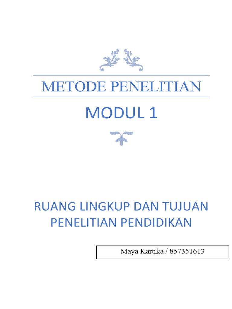 Modul 1 | PDF