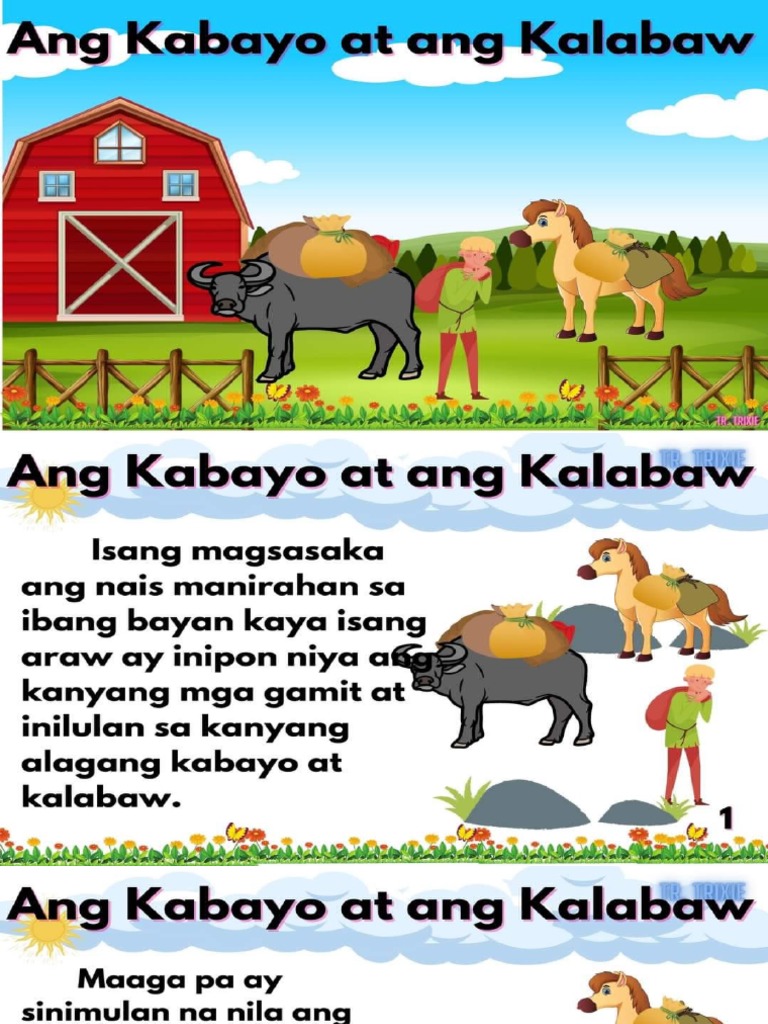 Ang Kabayo at Ang Kalabaw | PDF