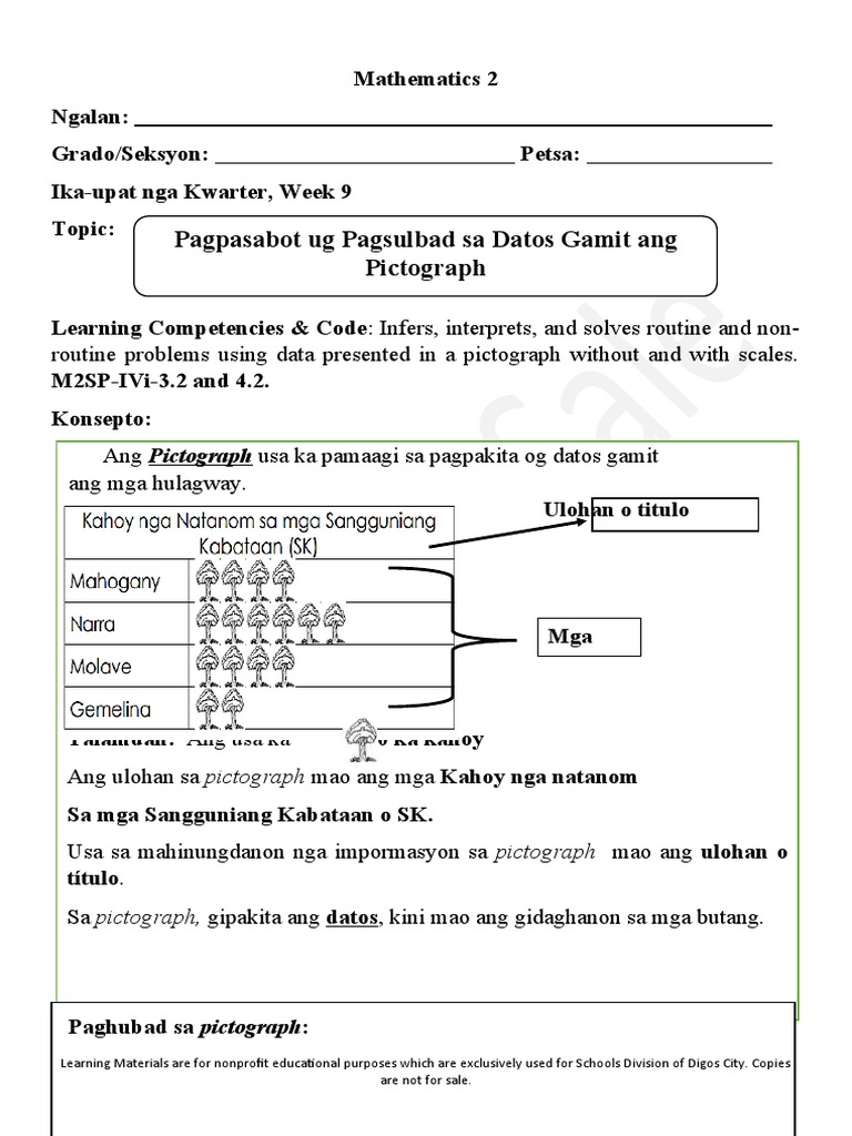Math2 Q4 Week9 | PDF