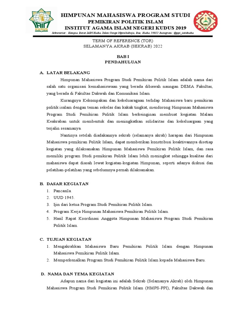 Sekrab 2022: Membangun Solidaritas Mahasiswa | PDF