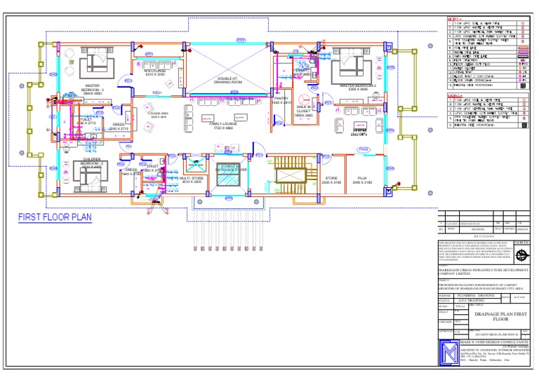 Mb-Plumbing - Drainage Layout - 1st Floor | PDF | Bedroom ...