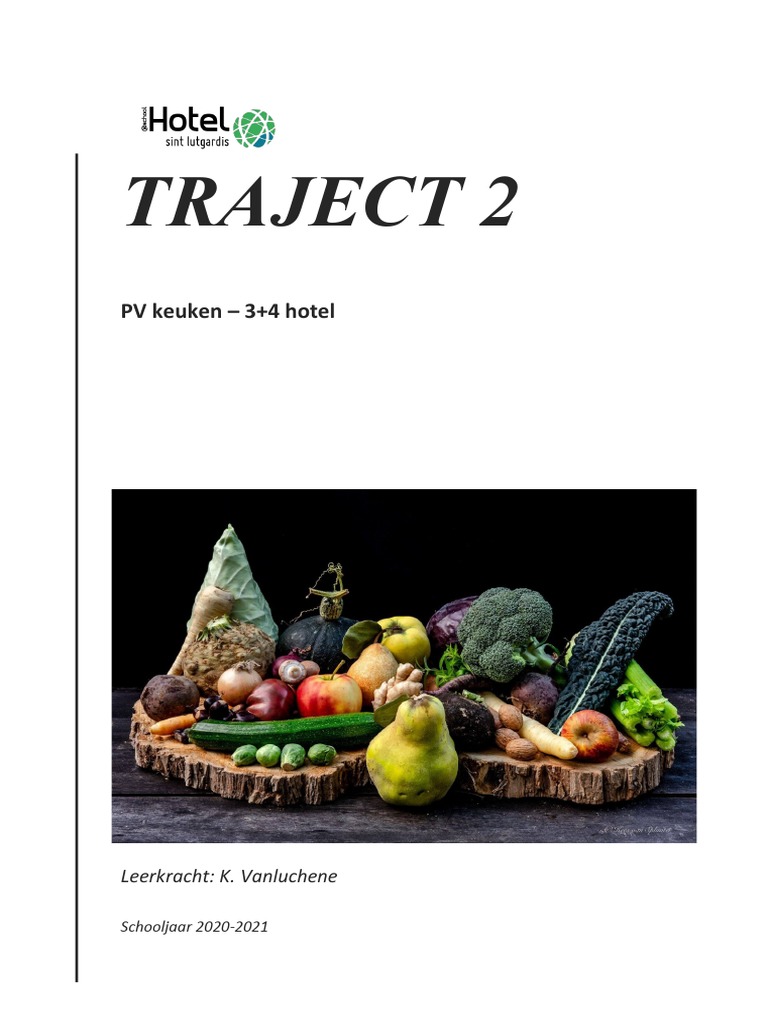 Traject 2 Keuken 3HO - 4HO | PDF