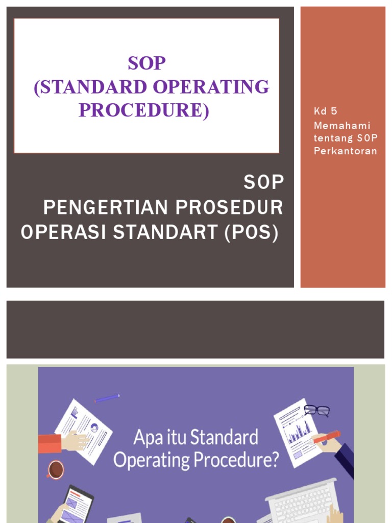 SOP (Standard Operating Procedure) : SOP Pengertian Prosedur Operasi ...