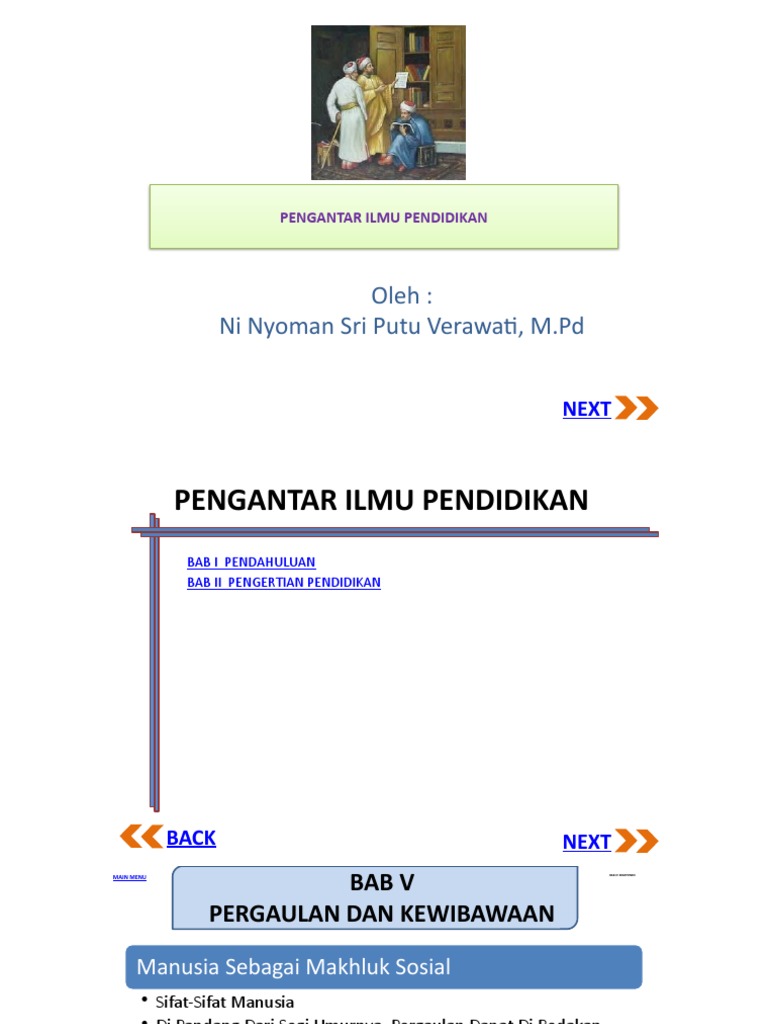 Bab 5 - Pergaulan Dan Kewibawaan | PDF | Karier & Perkembangan ...