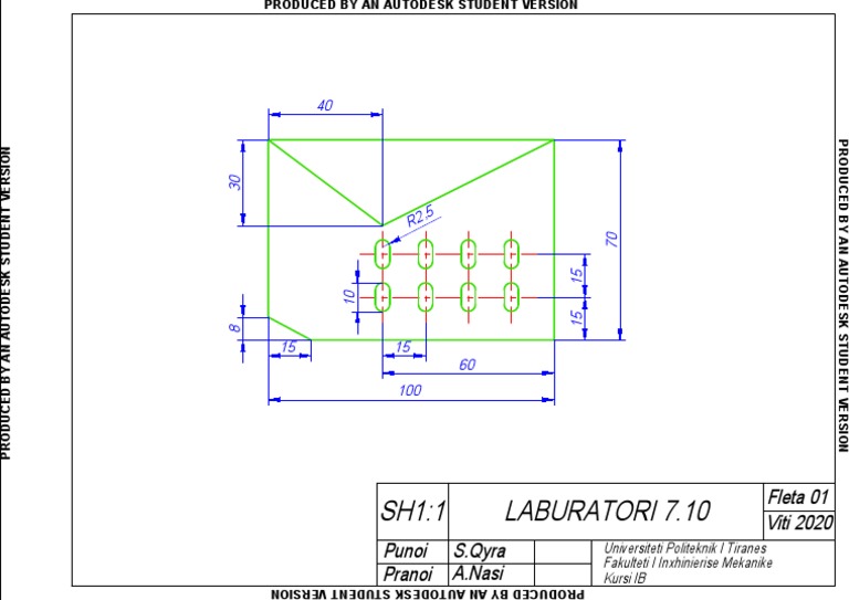 Drawing 7.10 Autocad | PDF
