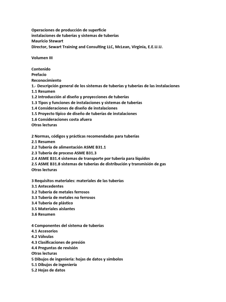 Surface Production Operations | PDF | Diseño | Información