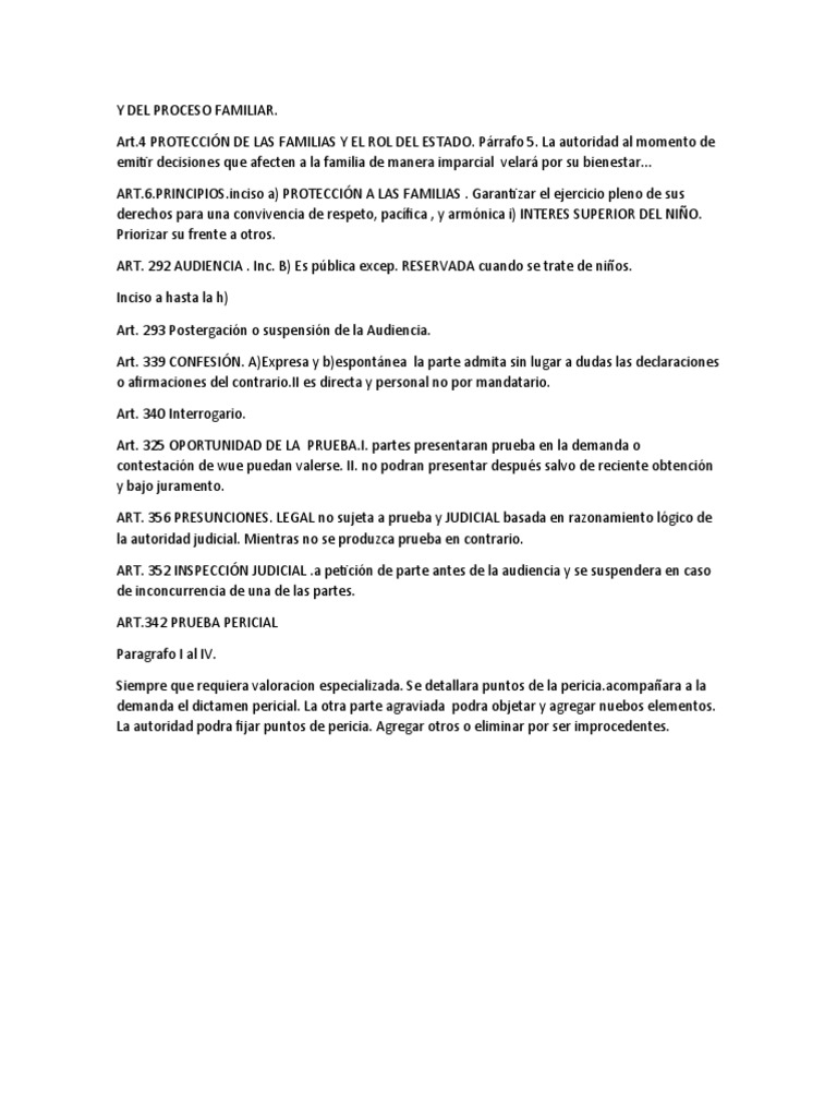 LEY 603 CODIGO DE FAMILIAS Y PROCESO FAMILIAR | PDF