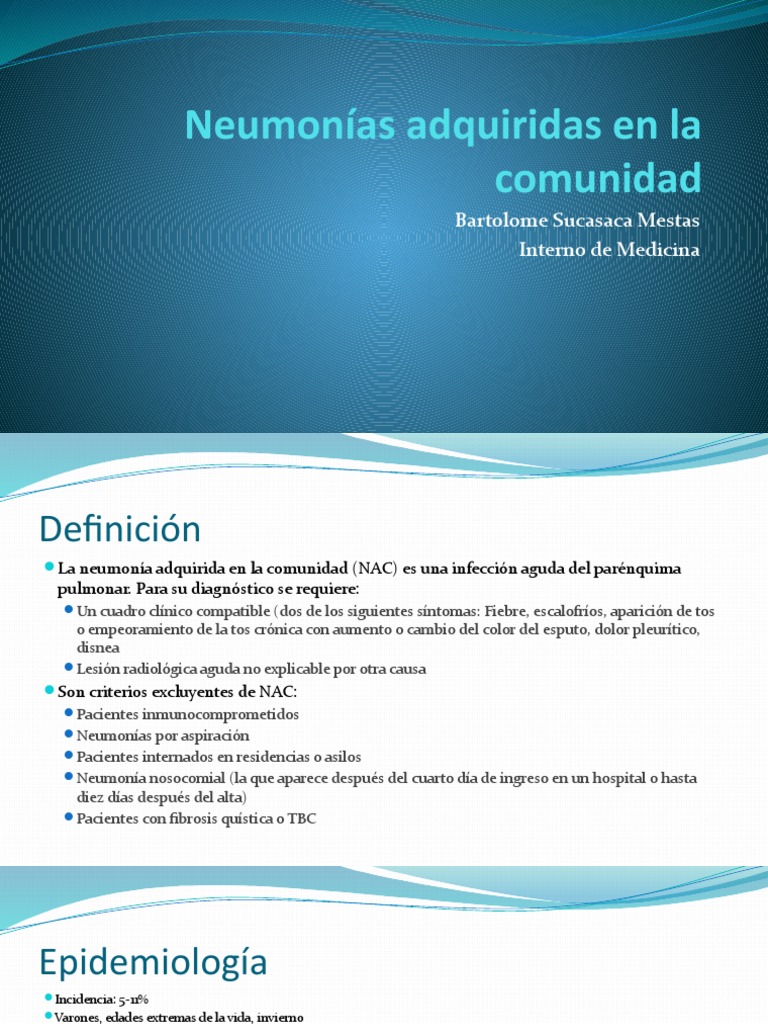 Nac 2 | PDF | Neumonía | Cuidado de la salud