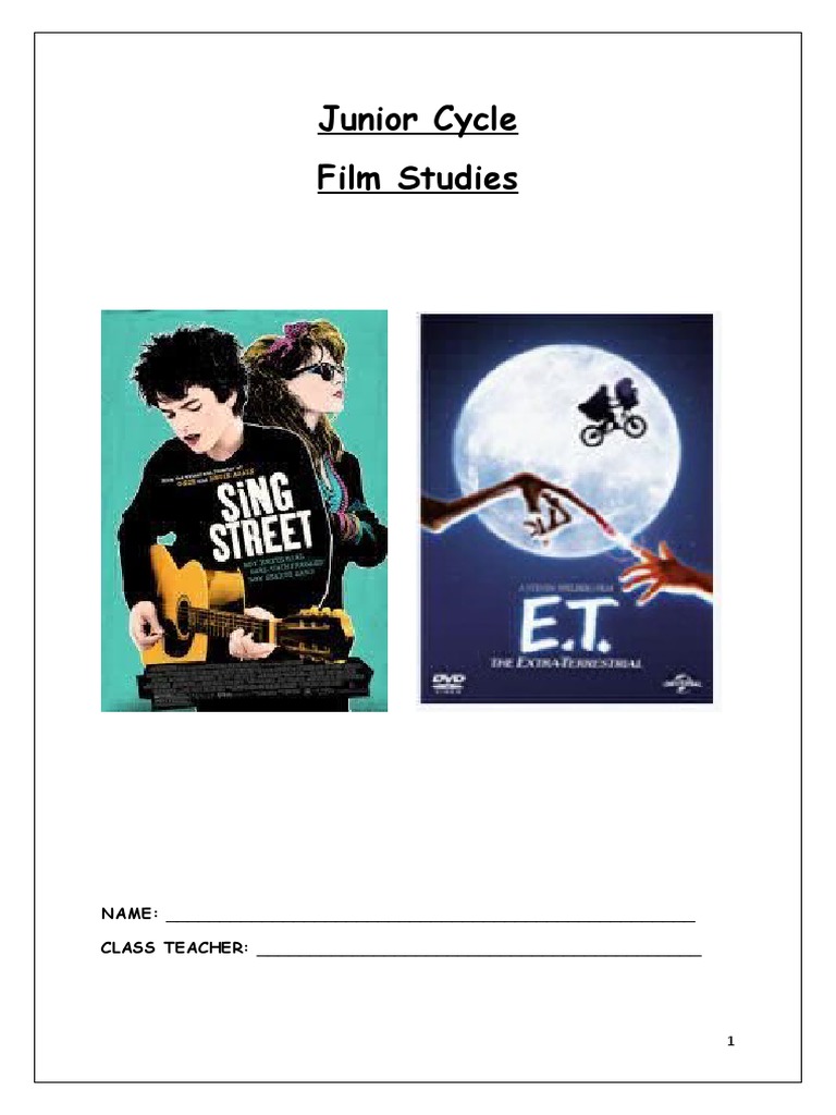 Film Studies Exam Preparation Booklet | PDF