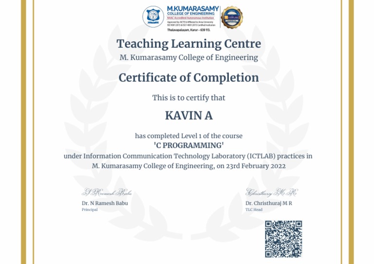ICT CERTIFICATE | PDF