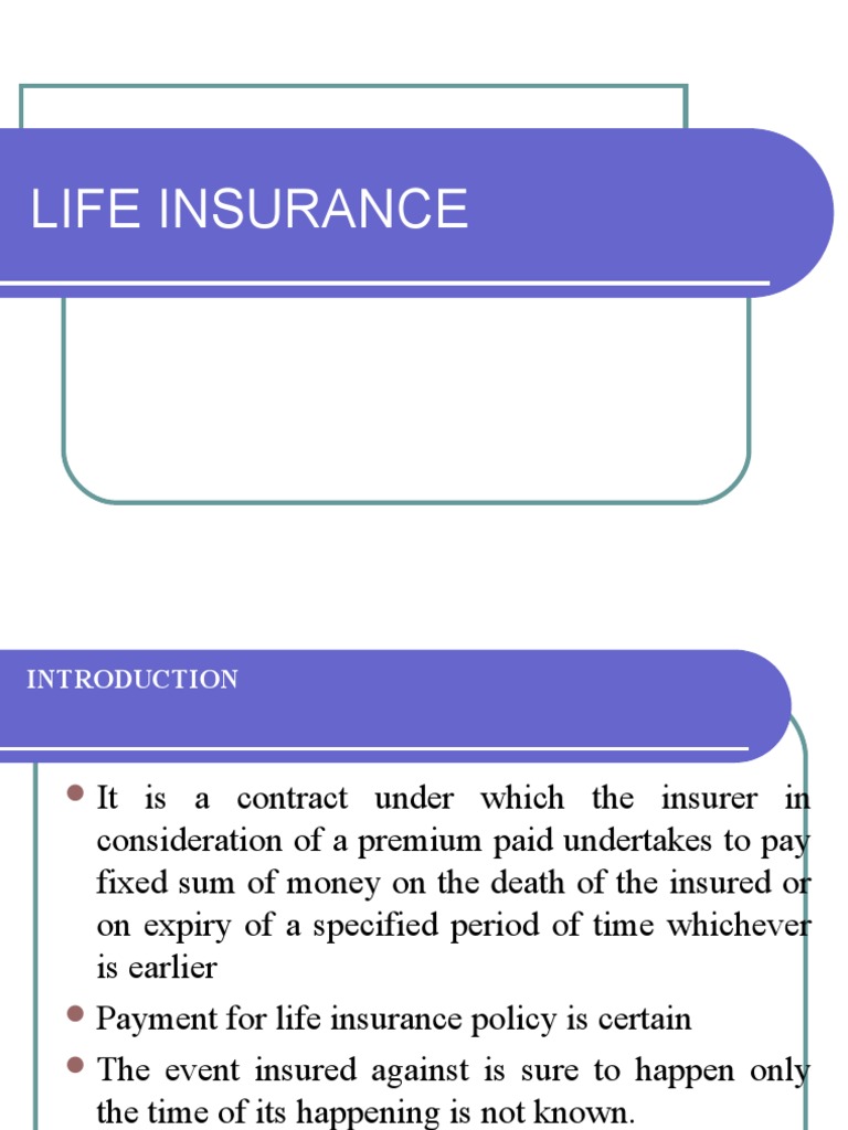 Understanding Life Insurance Basics | PDF | Life Insurance | Insurance
