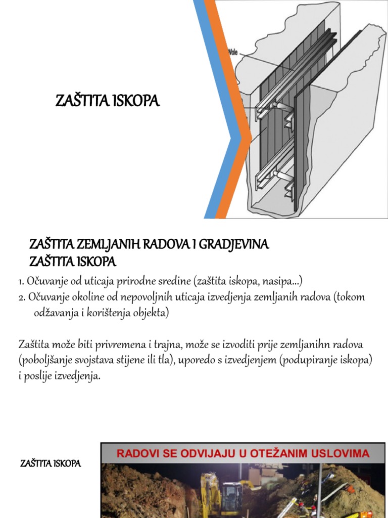 Tema 10.1 - Zastita Iskopa | PDF