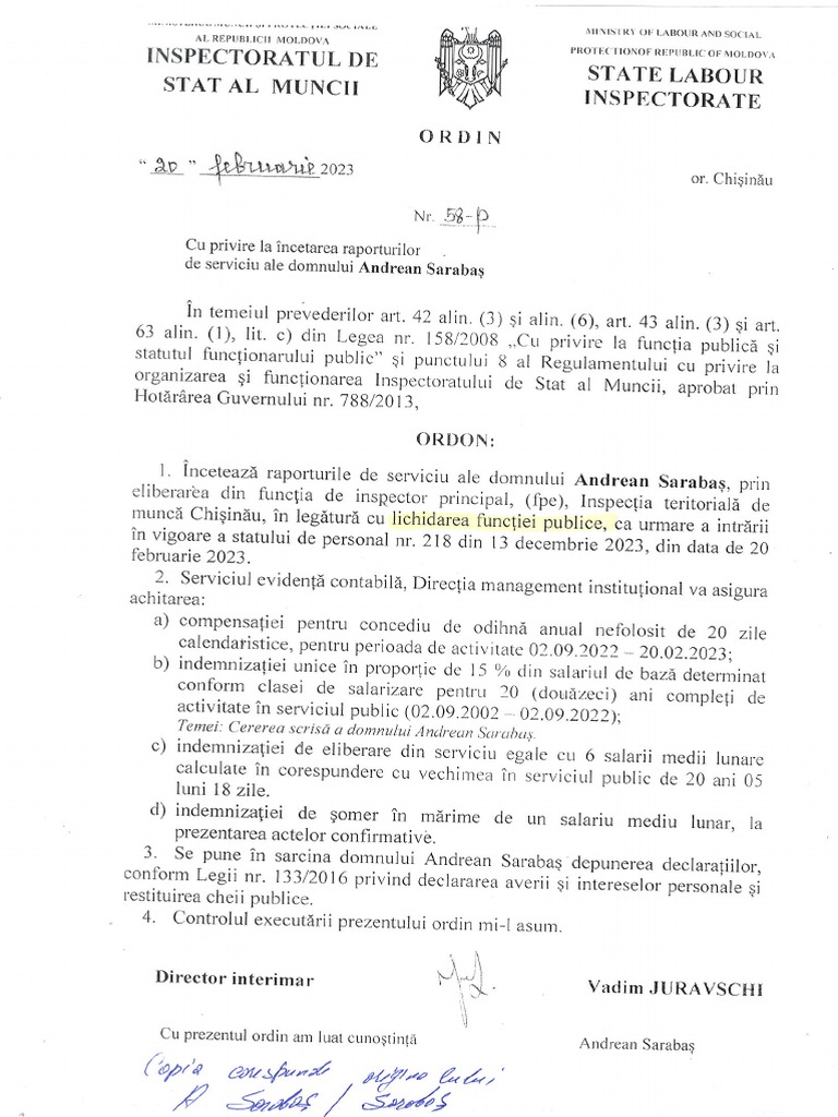 Ordin Sarabaș | PDF