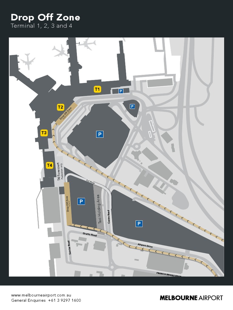 Drop Off Zone Map | PDF