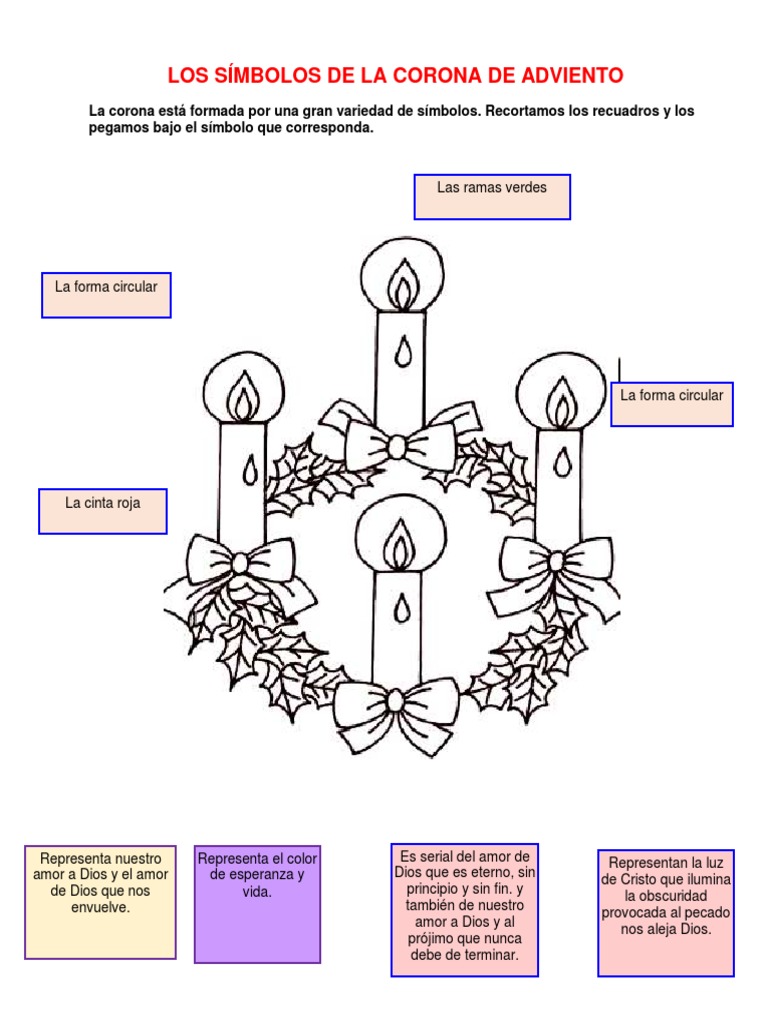 Los Símbolos de La Corona de Adviento | PDF