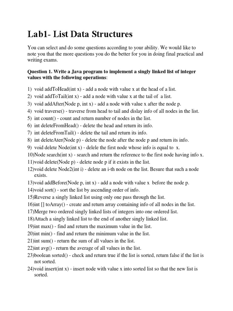 Lab 1 Pdf Integer Computer Science Computer Programming 9613
