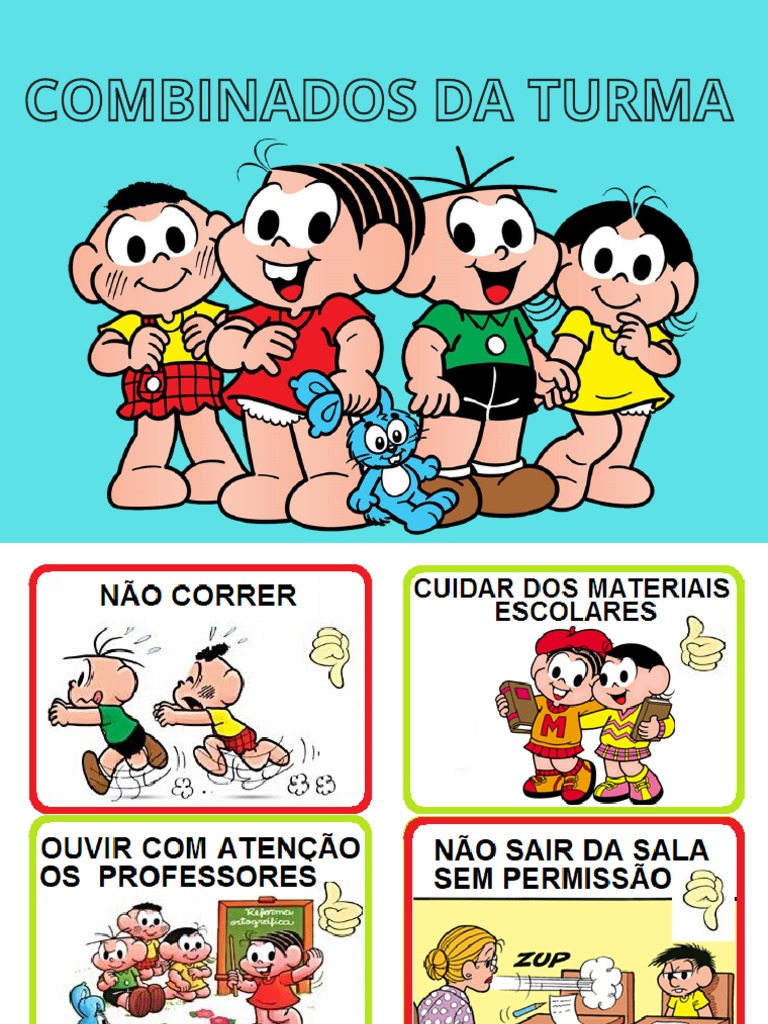 Combinados Turma Da Monica | PDF