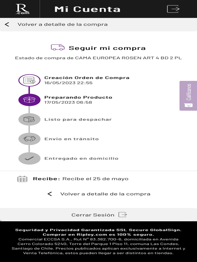 Ripley - Mi Cuenta 2 | PDF