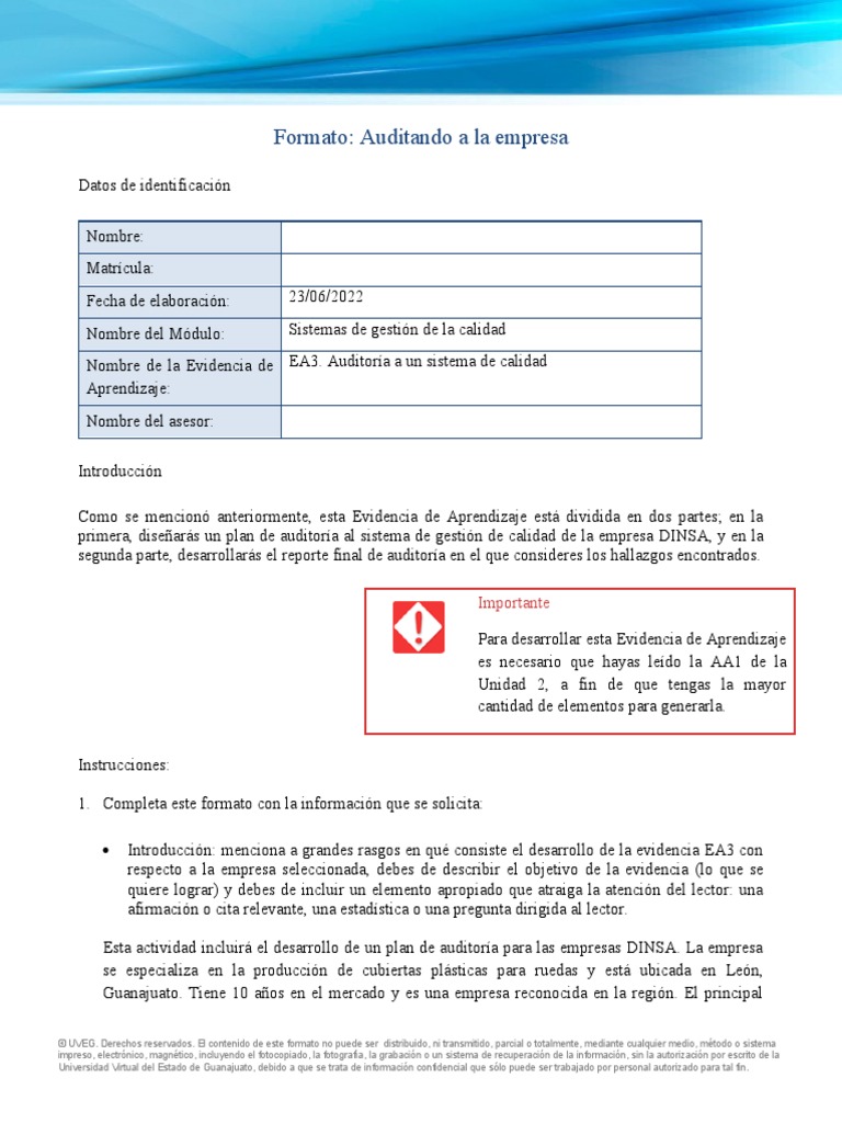 Auditoría A Un Sistema de Calidad | PDF | Auditoría | Calidad (comercial)