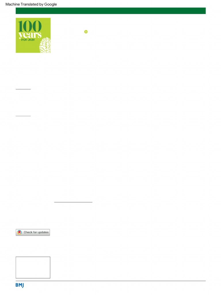 JNNP 2019 322338.full | PDF | Enfermedad de Parkinson | Mutación