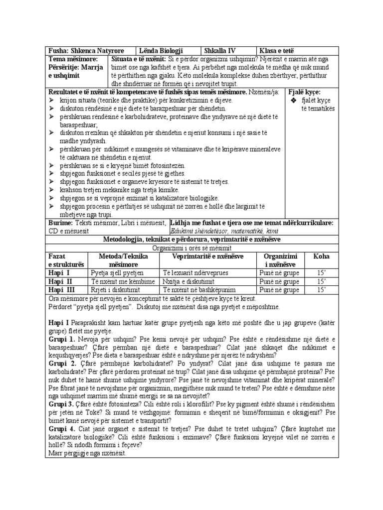 1.17 Perseritje Marrja e Ushh | PDF