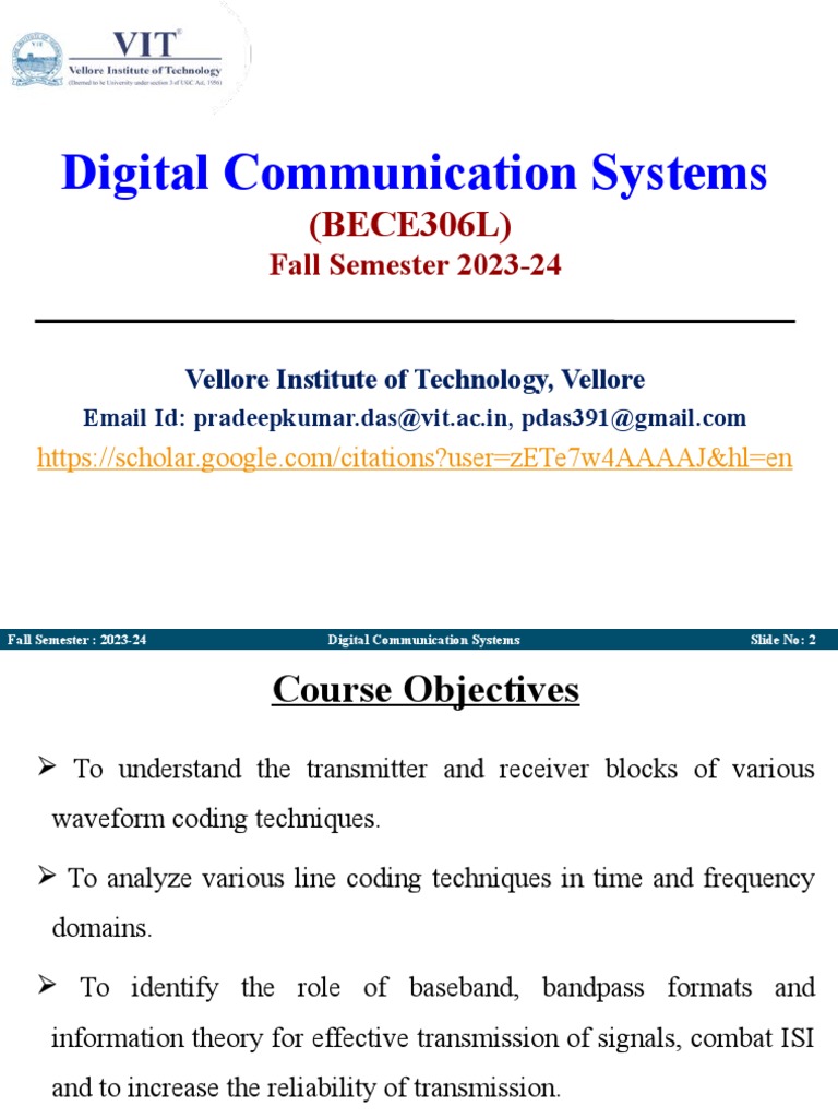 1 Basics and Block Diagram of Digital Communication | PDF | Digital Signal | Modulation