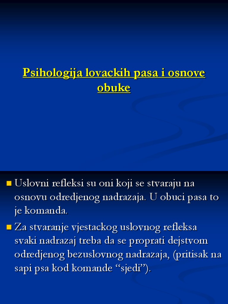 Obuka Pasa | PDF