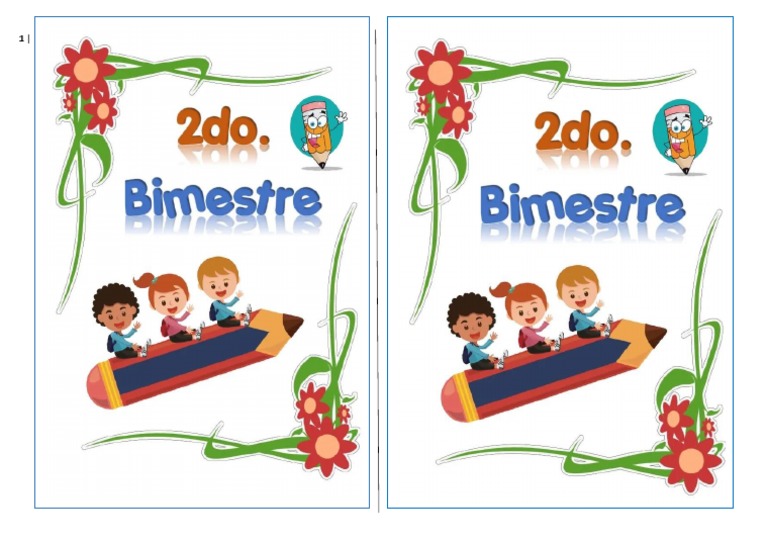 Caratula 2do Bimestre | PDF