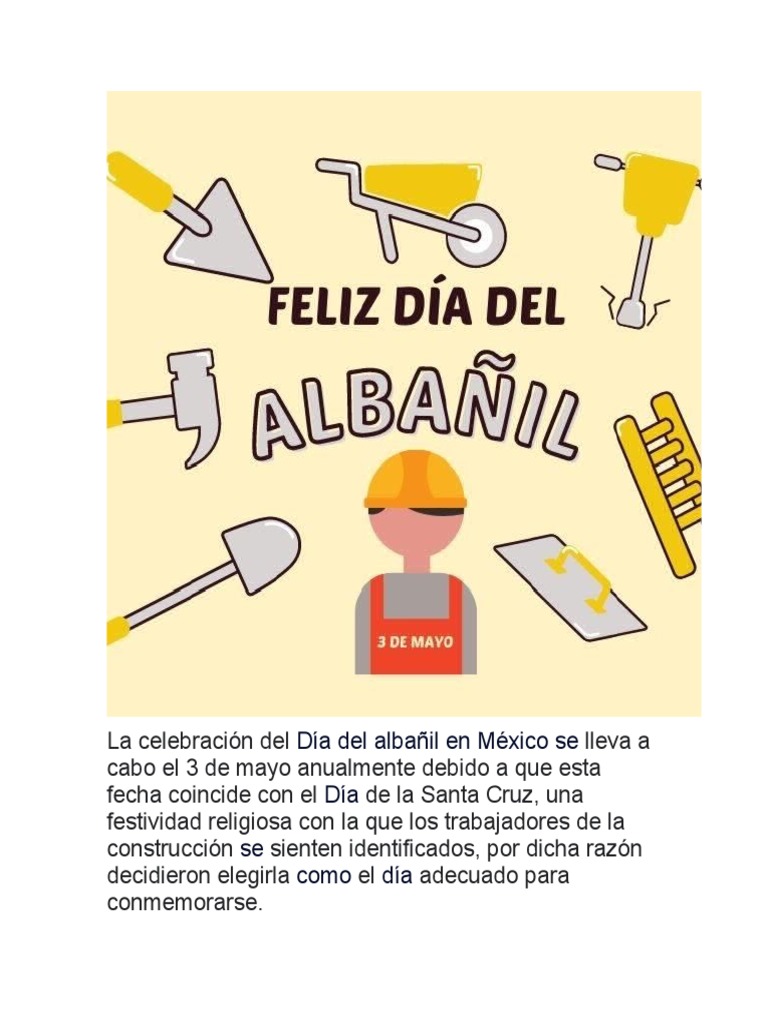 La Celebración Del Albañil | PDF