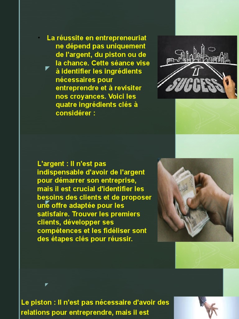 Resume PIE 2 | PDF | Entrepreneuriat | Cognition