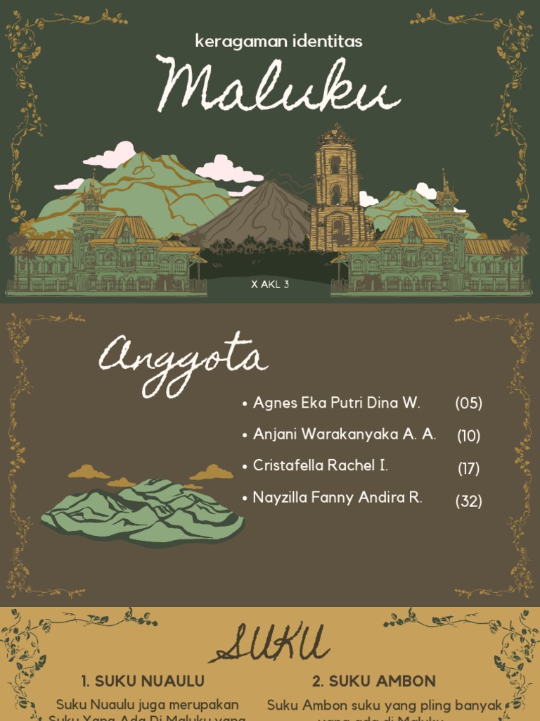 Keberagaman Identitas Maluku | PDF